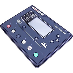 YFYIQI Generator Set Controller Automatic Start/Stop Genset Controller Auto Start Module with Waterproof Security Level IP55 Short Message Service Function Schedule Control