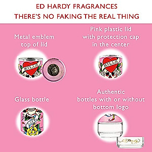 Ed Hardy Women's Perfume Fragrance by Christian Audigier, Eau De Parfum, 3.4 Fl Oz