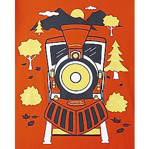 The Children's Place Baby-Boys And Toddler Boys Short Sleeve Graphic T-shirt Train 5T