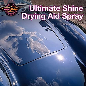 AUTO FANATIC 007 Car Gloss Enhancer Ceramic - Water Beading Hydrophobic Spray Infused with SiO2 For Maximum Gloss & Shine - Quick Detailer Spray For Ceramic Car Coating & Professional Car Detailing That Repels Dirt & Road Grime (16 oz Spray)