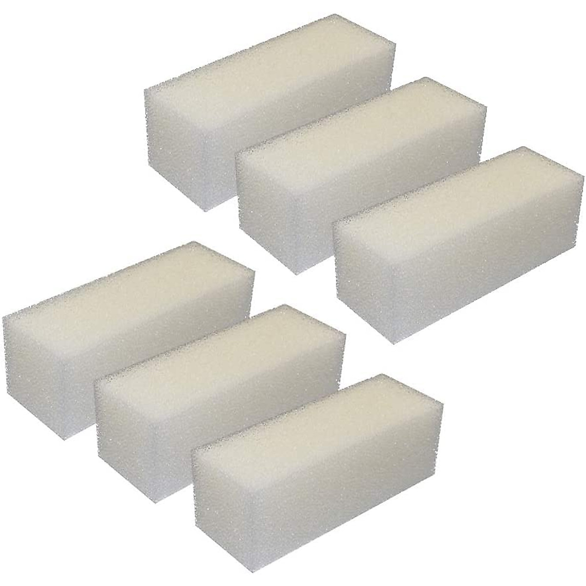 DUORIO 6 Pack Foam Filter for Aqua Clear 110 500 Filtration Systems