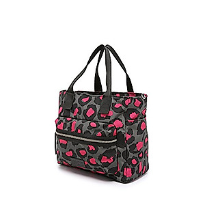 Marc by Marc Jacobs Women's Domo Arigato Printed Leopard Elizababy, Raspberry Sorbet Multi, One Size
