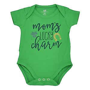 Unique Baby Boys 1st St Patricks Day Moms Lucky Charm Layette Set (18 Months)