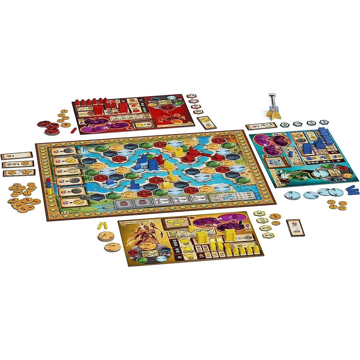Capstone Games Terra Nova - Simplified Version of Terra Mystica Board Game, Capstone Games, Ages 14+