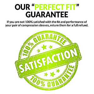 Crucial Compression Knee Sleeve (1 Pair) - Best Knee Braces for Knee Pain for Men & Women - Non-Slip Knee Support for Running, Weightlifting, Basketball, Gym, Workout, Sports