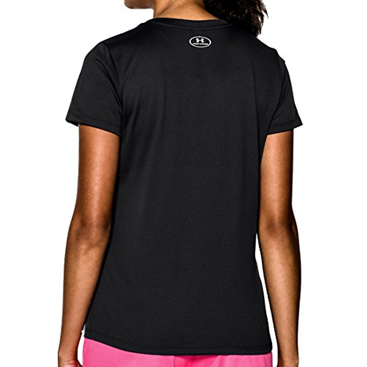 Under Armour Women's UA Tech V-Neck MD Black