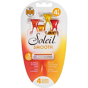 Bic Soleil for Women Sensitive Skin - 4 ct