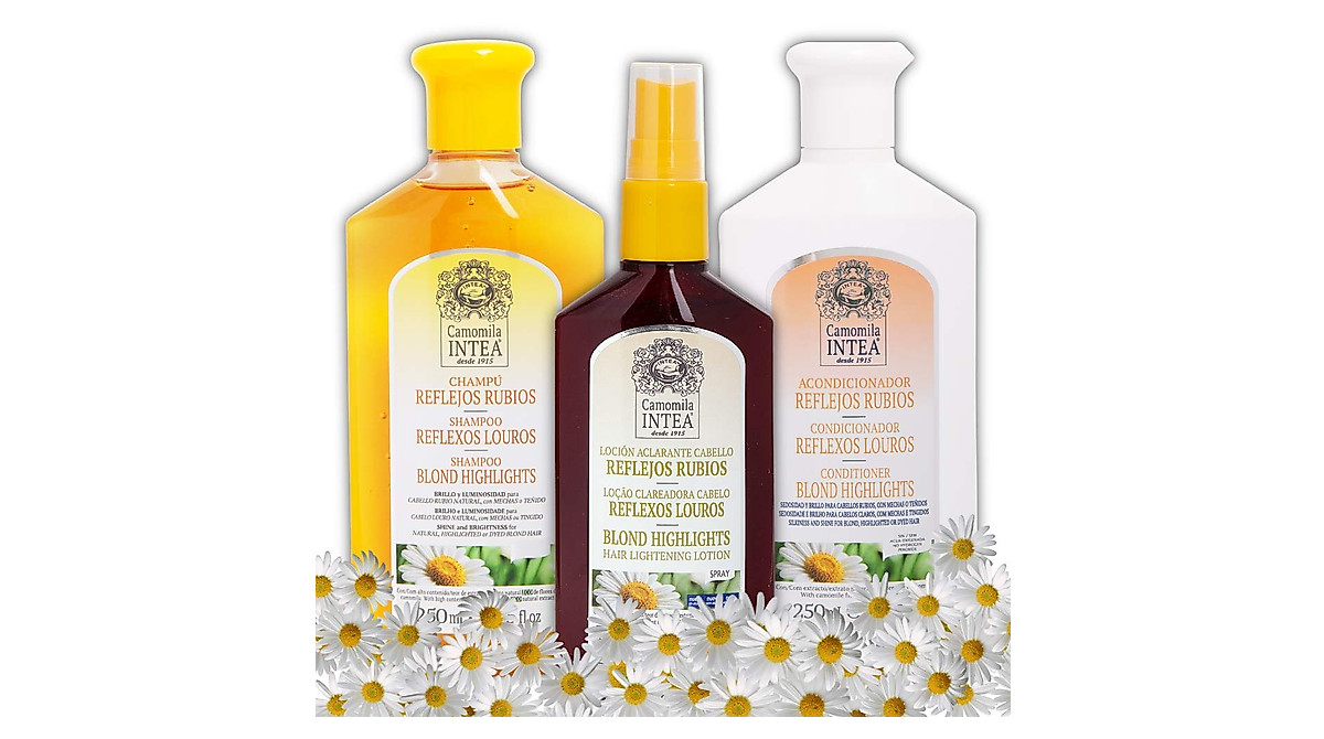 Camomila Intea Brightening Shampoo & Conditioner Set | Natural Highlights