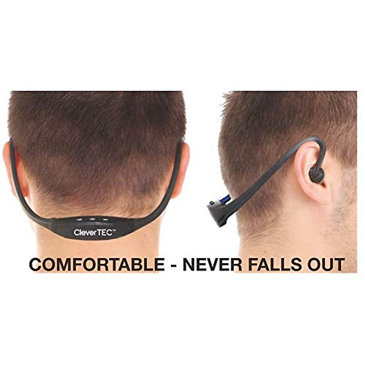 CleverTEC Sport Bluetooth Wire Free Wireless Headphones with Mic