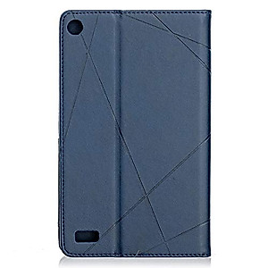 Tablet PC Case Bag Sleeves Premium PU Leather Case Compatible with Kindle Fire 7 Case 2019/2017/2015 (9th/7th/5th Generation),Smart Magnetic Flip Fold Stand Case with Card Slot/Auto Sleep Wake Protect