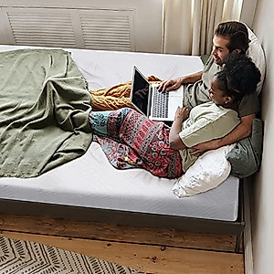 wOod-it Twin Mattress, 6 inch Twin Mattresses in a Box Cooling Gel Memory Foam Mattress for Kids Bed Single Size Daybed Medium Firm