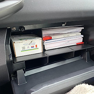 EDBETOS Glove Box Organizer Compatible with Toyota Tacoma 2016-2020 2021 2022 2023 - Tacoma Insert Accessories