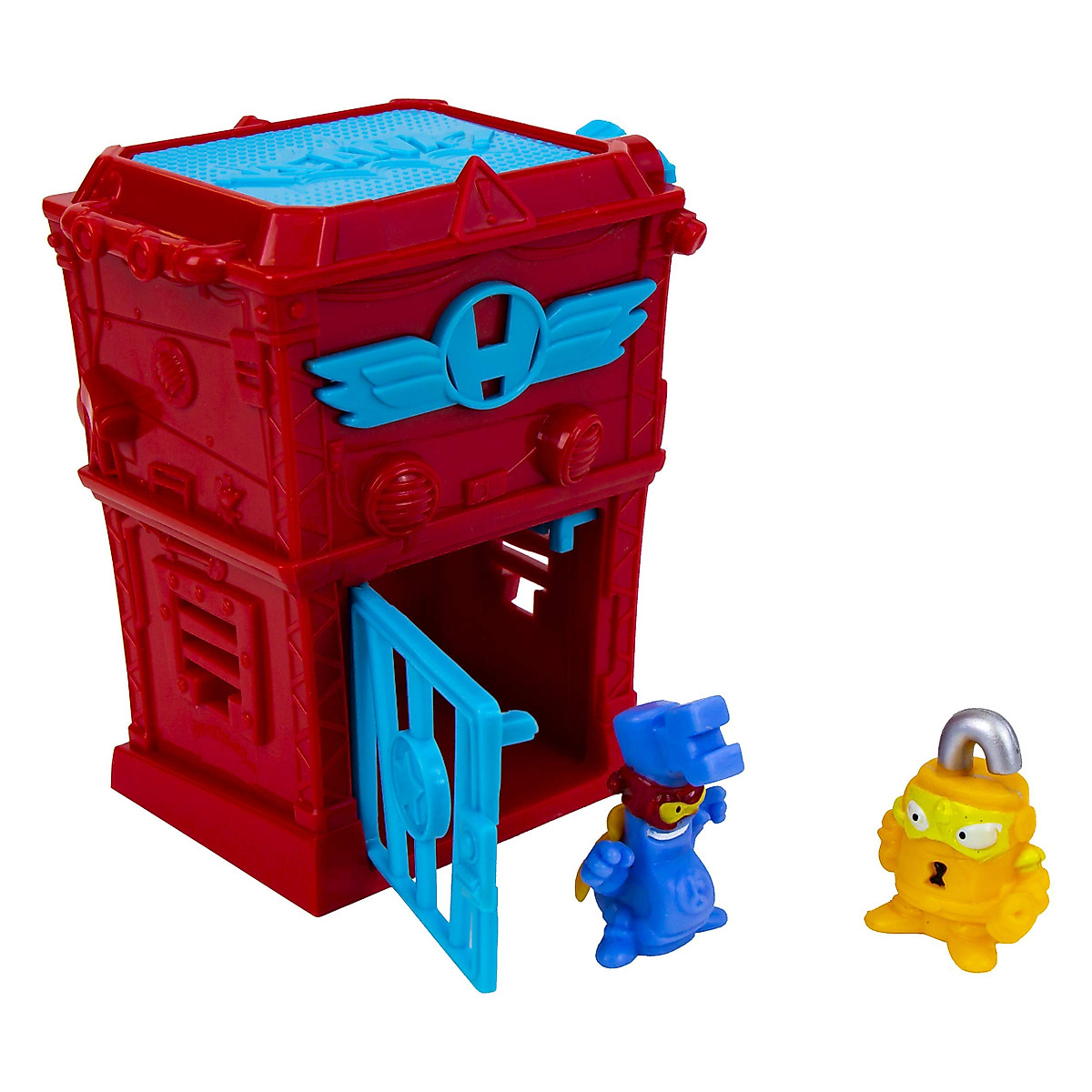 SuperThings Series 1 - Kaboom Trap by Goliath (Colors May Vary) - Each Kaboom Trap Contains 2 Exclusive Characters, Multicolor