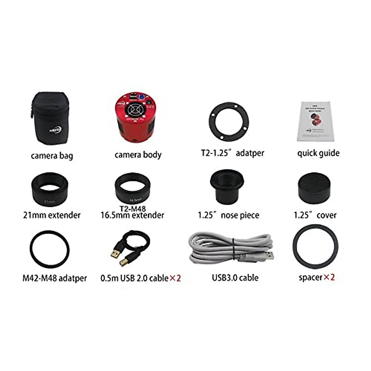 ZWO ASI294MC-PRO 11.3 MP CMOS Color Astronomy Camera with USB 3.0 # ASI294MC-P