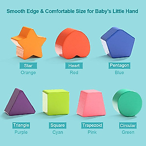 TOP BRIGHT Wooden Shape Sorter Truck Toys for Toddlers Preschool Game Learning Sort Toys Truck Toy Gift for Boys Girls 2 3 4 Year Old