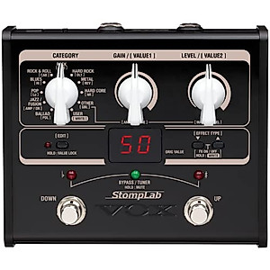 VOX StompLab 1G Multi-Effects Modeling Pedal for Guitar