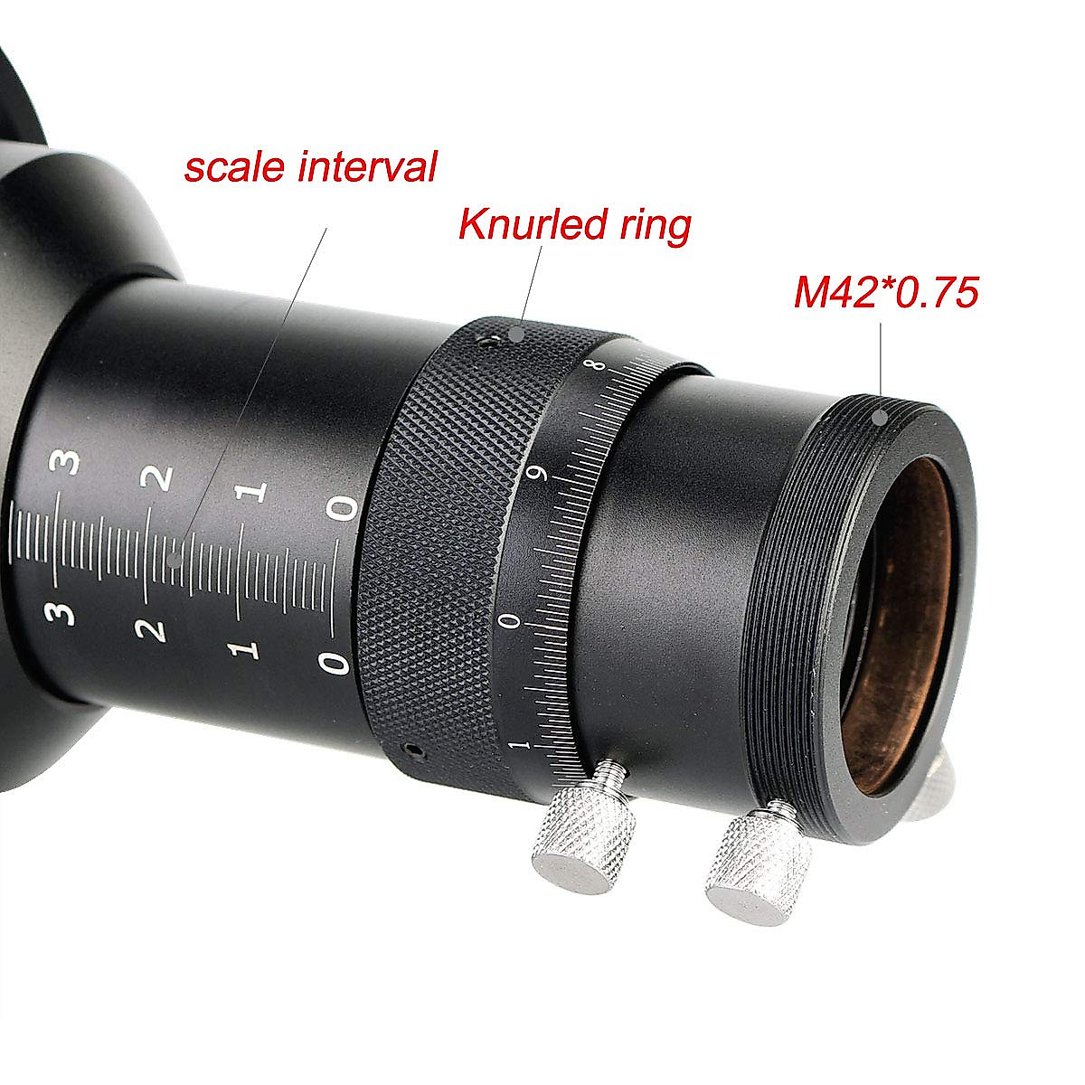 SVBONY SV106 Guide Scope with Helical Focuser Finder and Guide Scope Multi-Use for Astronomical Telescope (50mm)