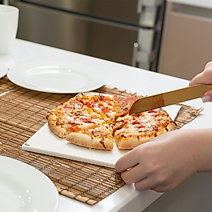 GWHOLE Gold Wedding Cake Cutting Set, Wedding Cake Cutter Set, Cake Knife and Server Set for Wedding Pie Spatula Birthday Cake Anniversary Christmas Gift