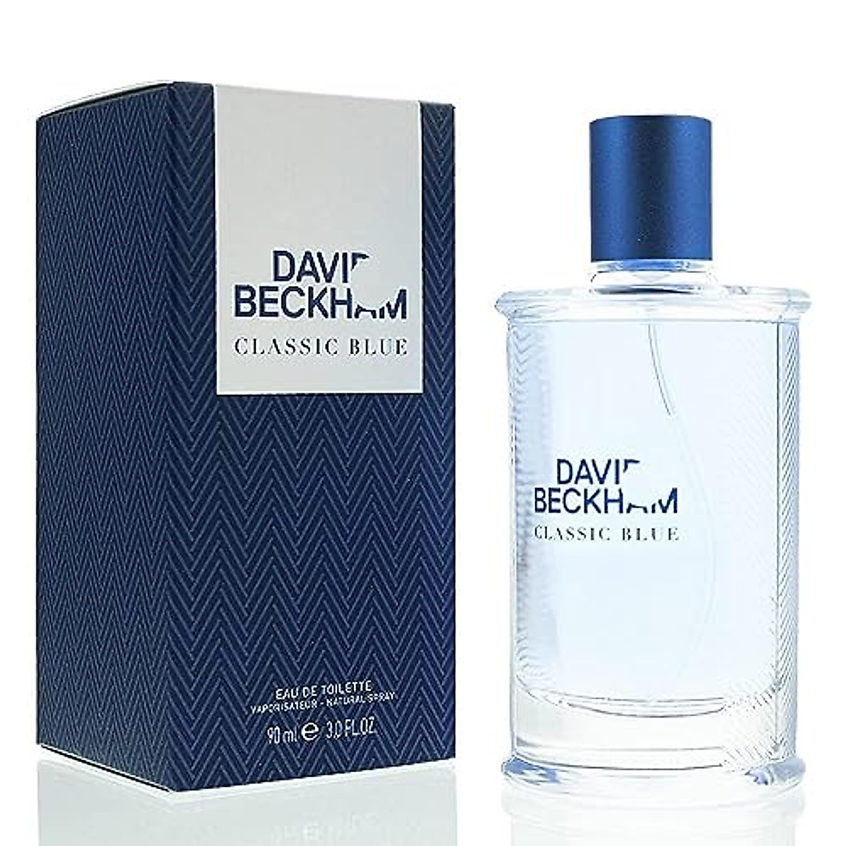 David Beckham Classic Blue Men's Eau de Toilette Spray, 3 Ounce