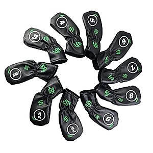 BESSTUUP 10x Golf Iron, Golf Putter Head Case, Cover