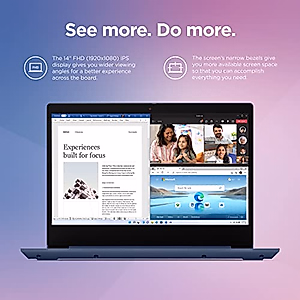 Lenovo - 2022 - IdeaPad 3i - Everyday Laptop Computer - Intel Core i5 12th Gen - 14.0" FHD Display - 8GB Memory - 256GB Storage - Windows 11 Home