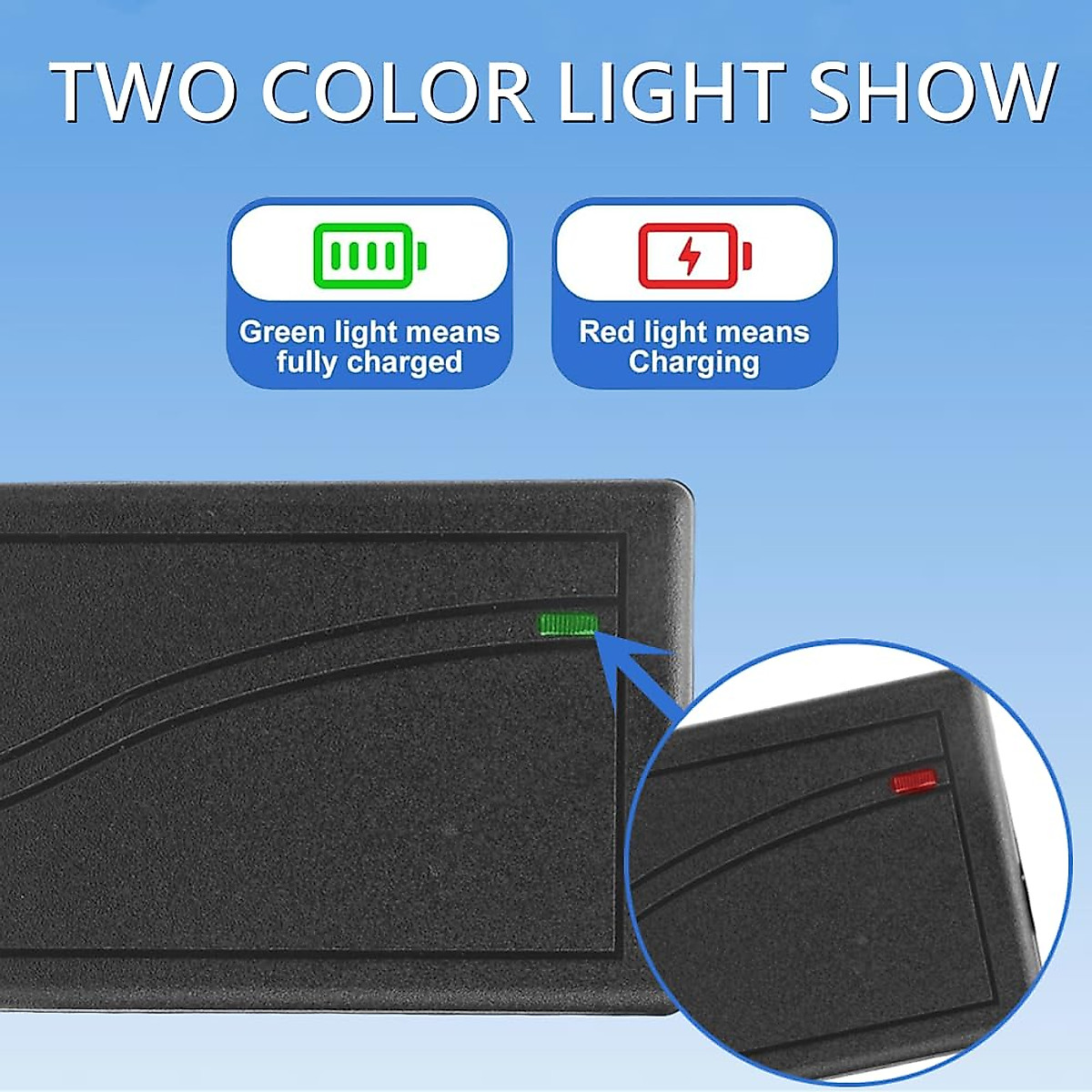 42V 2A Electric Scooter Charger, for Jetson Electric Charger, 100‑240V US Plug Folding Charging Adapter