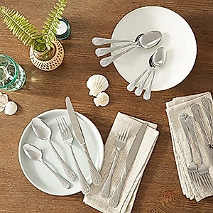 Towle Anchor 16-Piece Flatware Set, Stainless Steel