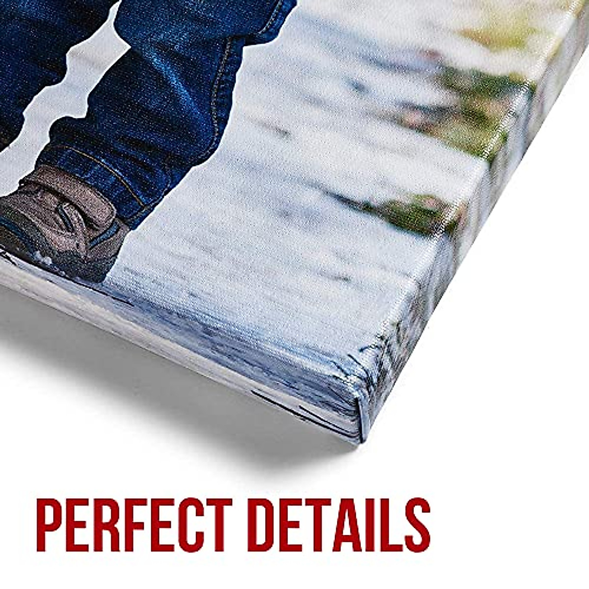 Custom Canvas Prints Personalized Canvas Wall Art With Your Photo With Framed (6" Wx8 H)