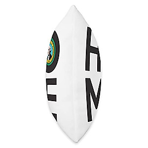 Washington Flag State of Washington Mens and Womens Throw Pillow, 16x16, Multicolor