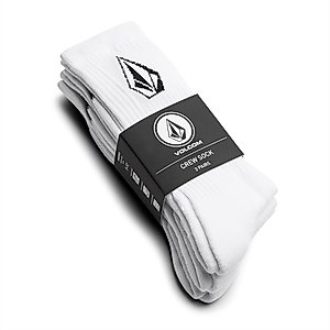 Volcom Men's Full Stone Socks 3 Pack