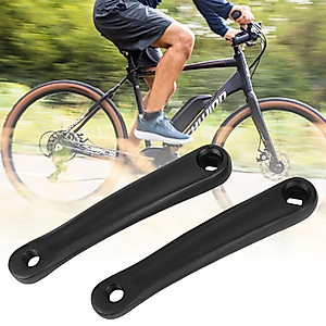 Watris Veiyi 2PCS Bike Crank Arm, Bicycle Crank Arm, Left Single Chain Crank Arm for Electric Bicycle, Folding Bicycle, Hybrid, Mountain Bicycle, Road Bike