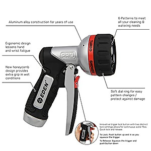 Eden Pro Metal 6-Pattern Front Trigger Nozzle (94833)