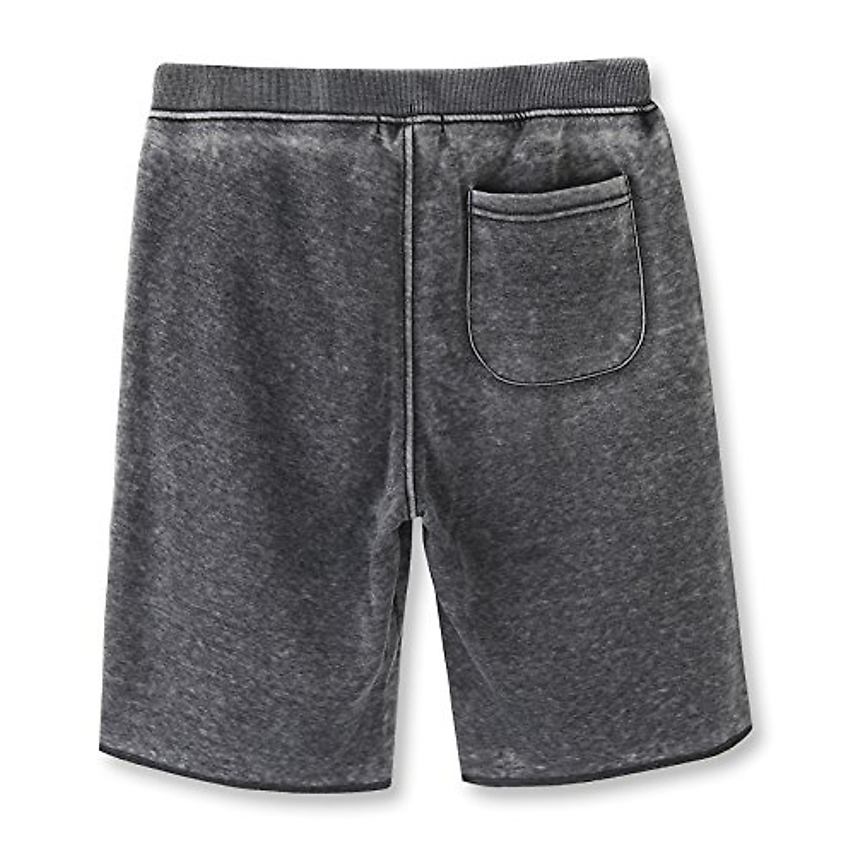 HETHCODE Mens Casual Athletic Fit Vintage Active Sports Jogger Running Hiking Gym Pocket Shorts Burnout Gray XL