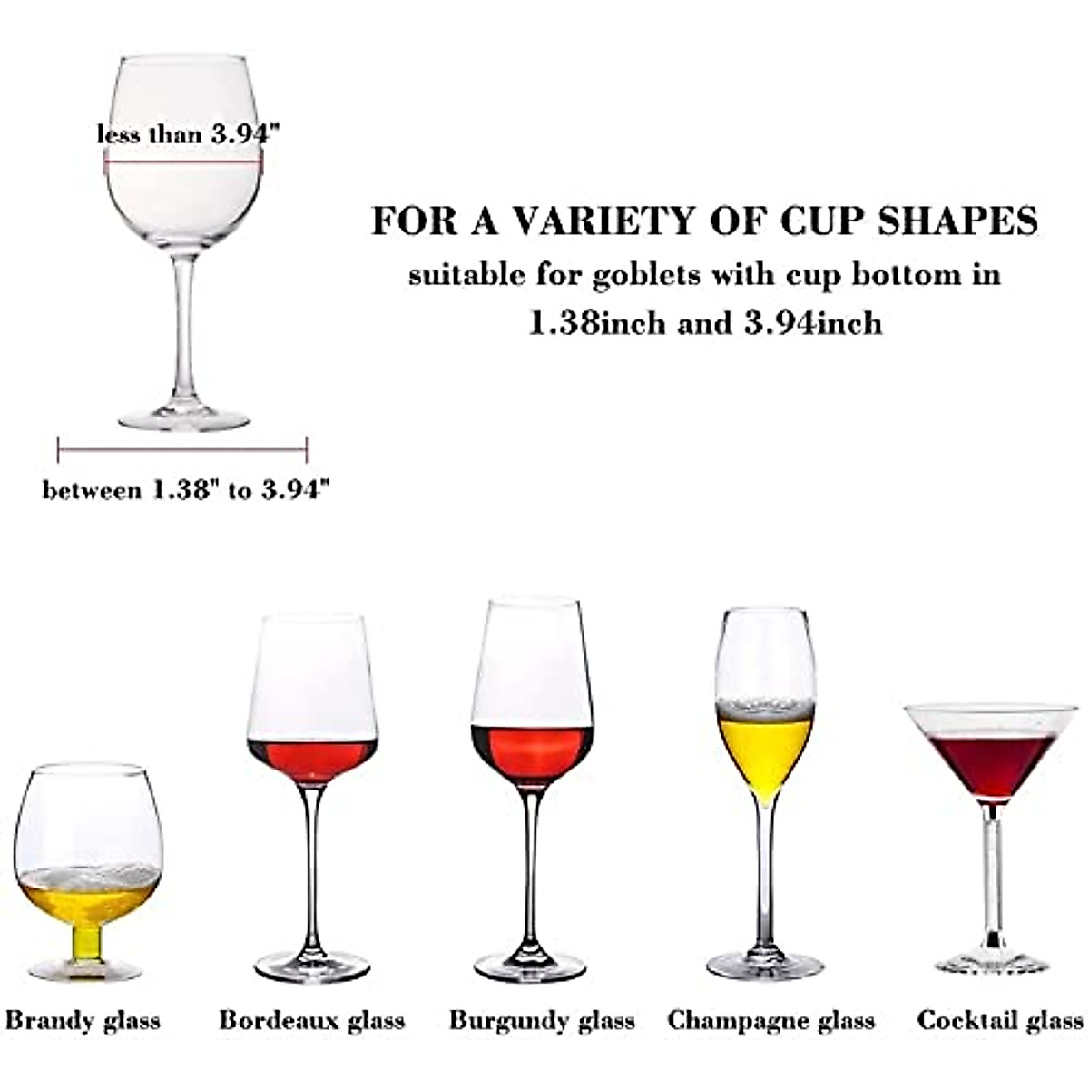 Wine Glass Shelf, Upside-down Home Goblet Iron Art Shelf, Wine Glass Hanging Storage Rack(Brown, 5 Rows 1 Pack)