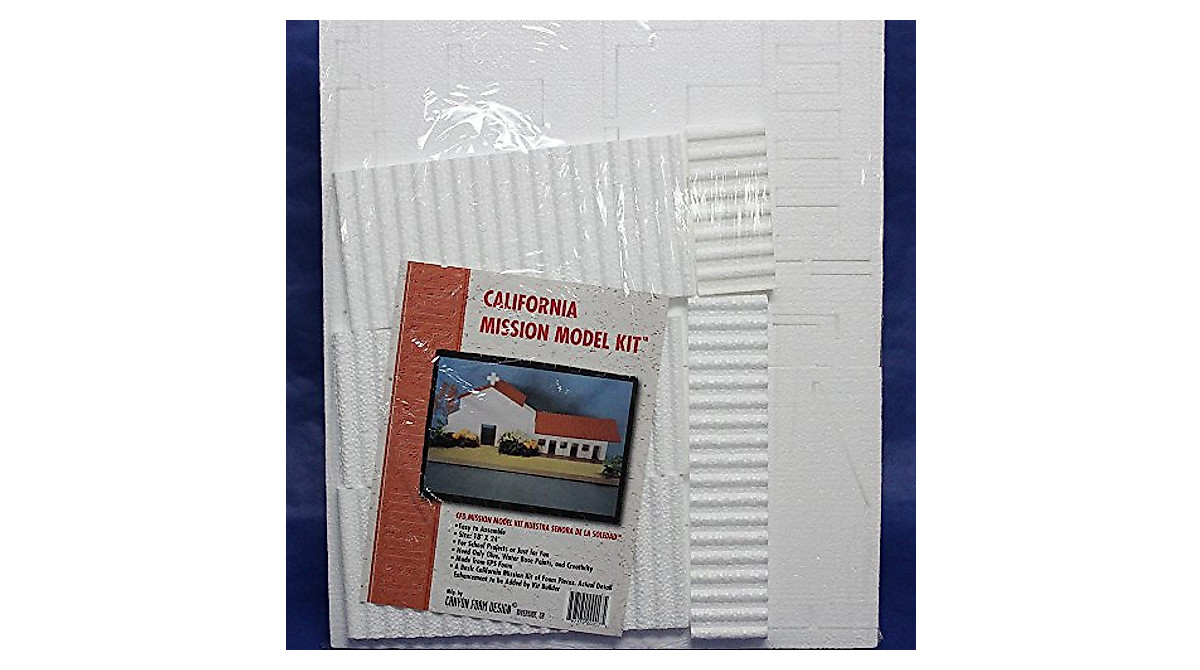 California Mission Model Kit Nuestra Señora De La Soledad - Educational DIY