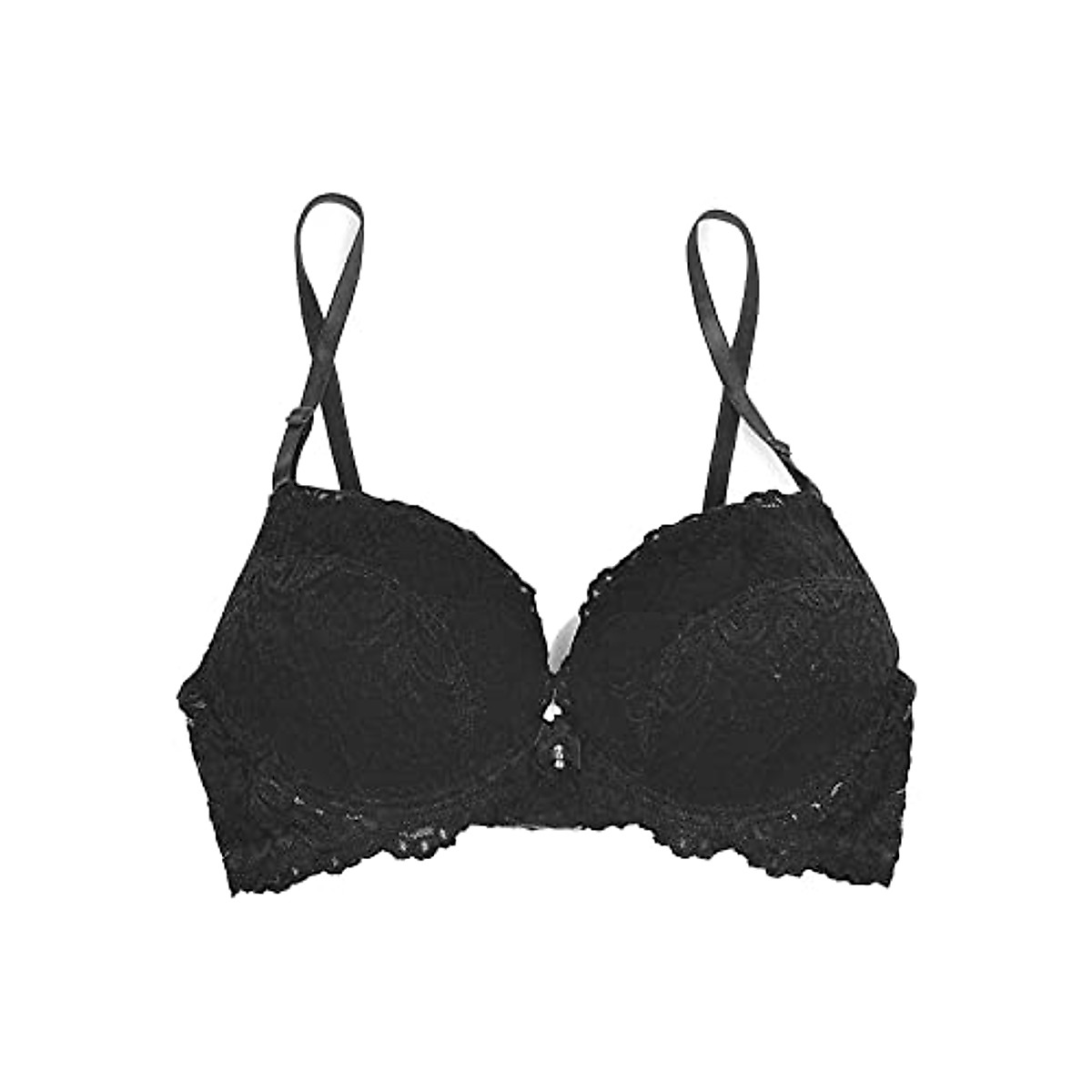 Smart & Sexy Women's Maximum Cleavage Underwire Push Up Bra, Available in Single and 2 Packs, Black Hue, 40C
