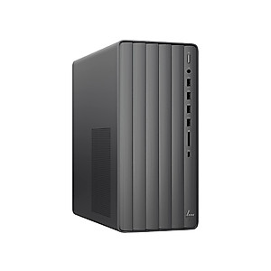 HP 2022 Newest Envy Desktop, Intel Core i5-10400 Processor, Intel UHD Graphics 630, 32GB RAM, 1TB PCIe SSD, Wi-Fi, Bluetooth, USB Type-C, HDMI, VGA, Windows 11 Home, Grey