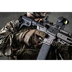 Mechanix Wear: Tactical Specialty Vent Tactical Gloves, Touch Capable, High Dexterity, Gloves for Airsoft, Paintball, and Field Work, Work Gloves for Men (Brown, Large)