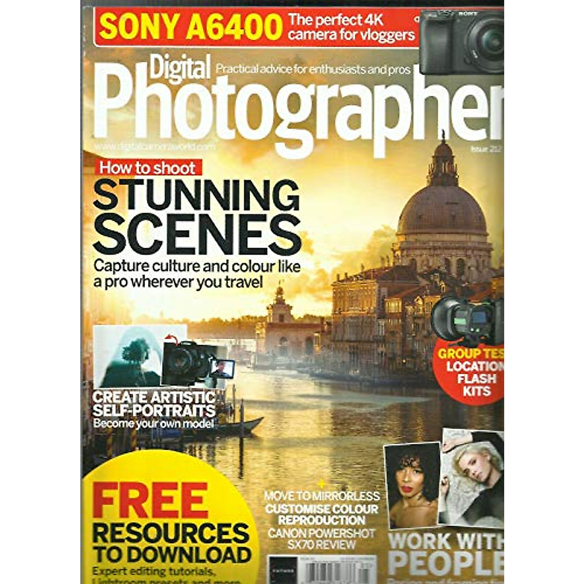 DIGITAL PHOTOGRAPHER MAGAZINE, HOW TO SHOOTS STUNNING SCENE, 2019 ISSUE, 212