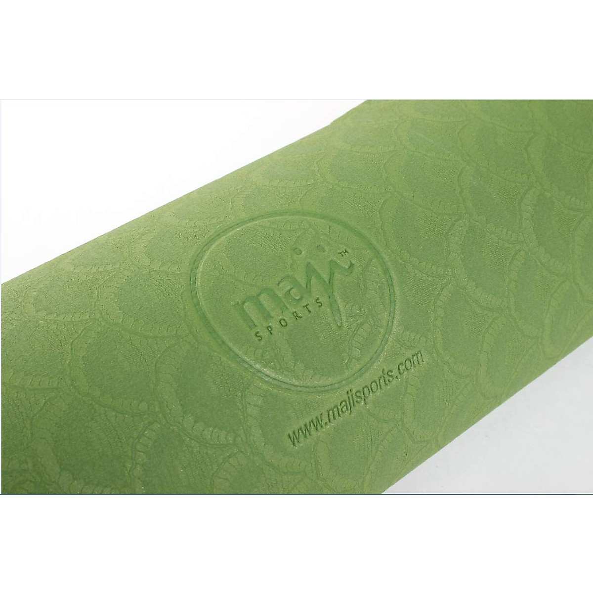 2 Tone TPE Yoga Mat - Green/DarkBlue