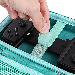khanka Mobile Gaming Controller Carrying Case Compatible with Backbone One iOS Mobile Gaming Gamepad/Controller, Case only (Teal)