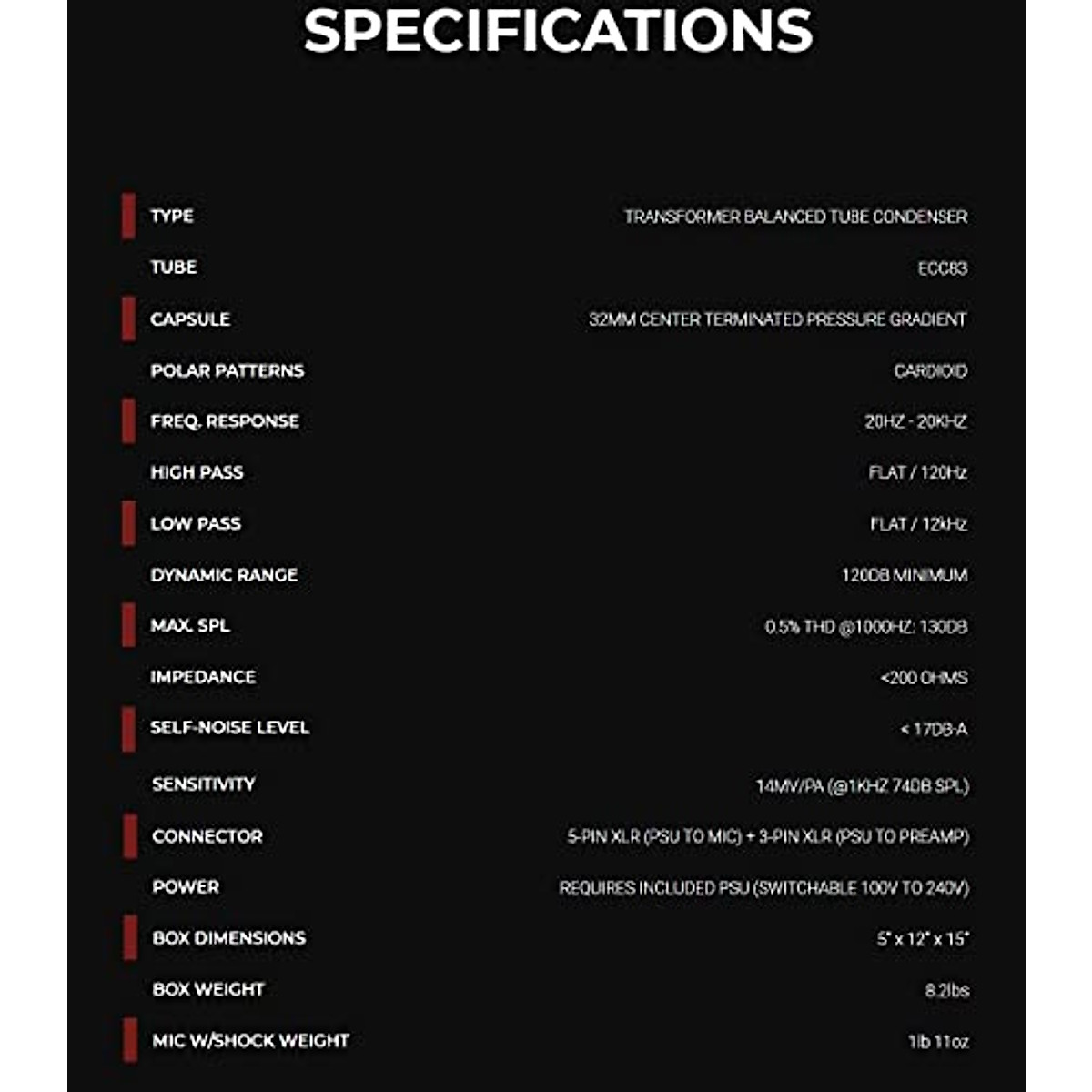 Lauten Audio LA-320 V2 Large-diaphragm Tube Condenser Microphone