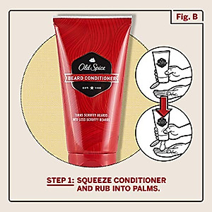 Old Spice, Beard Leave In Conditioner for Men, 5 Fl Oz