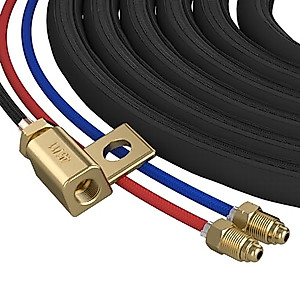 YESWELDER TIG Welding Torch WP-20F Flexible Head Water-Cooled 250Amp Welding Torch 25ft Cable