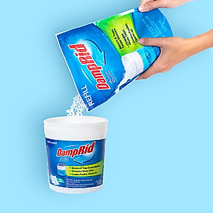 DampRid Pure Linen Moisture Absorber - 42 oz. Refill Bag – Attracts & Traps Moisture for Fresher, Cleaner Air