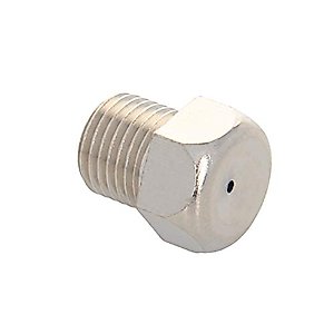 MroMax Mist Nozzle - 1/4BSPF Male Thread 1.5mm Orifice Diameter Stainless Steel Fine Atomizing Spray Tip 1Pcs
