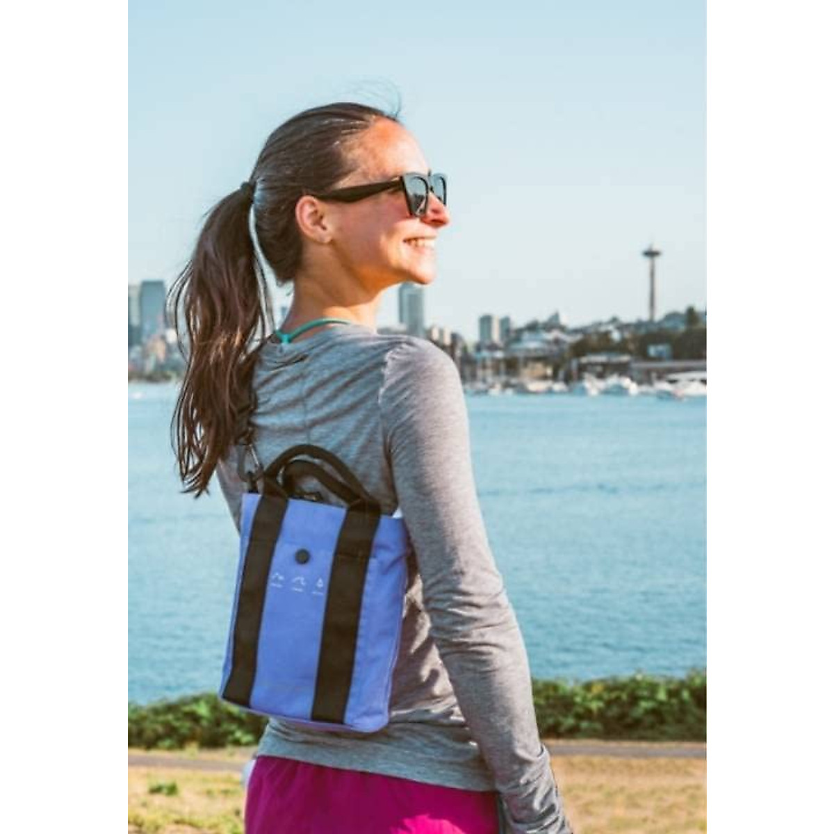 Sherpani Capri, Small Crossbody Purse with Coin Purse, Mini Tote Bag, Cross Body Purse, Small Crossbody Bag, Christmas Gifts for Women (Iris)