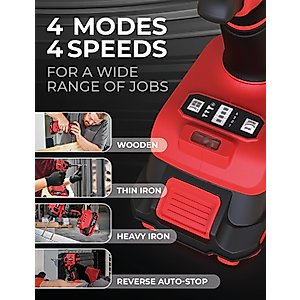 Impact Driver，2500 In-lbs，1/4" Hex Chuck，High Torque 3200 RPM,Impact Drill With A 15C 21V 2.0Ah Li-Ion Battery,Fast Charger，Brushless Motor，Suitable for Domestic And Construction Site Work