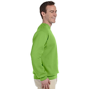 Jerzees Men's NuBlend Crew Neck Sweatshirt CLASSIC PINK - M