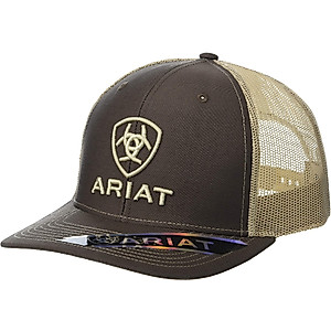 ARIAT Shield Richardson 112 Snapback Cap Brown/Tan One Size